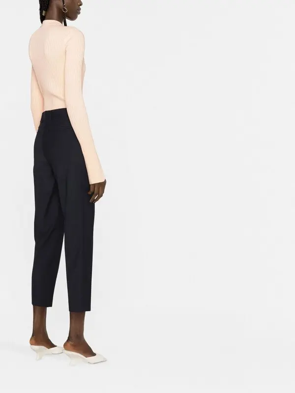 Filippa K Emma Cropped Trousers - Blue