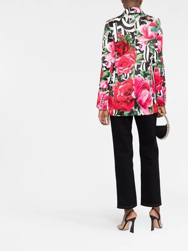 Philipp Plein Floral-print Blazer
