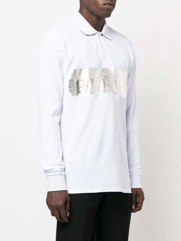 Philipp Plein Logo-print Polo Shirt - White