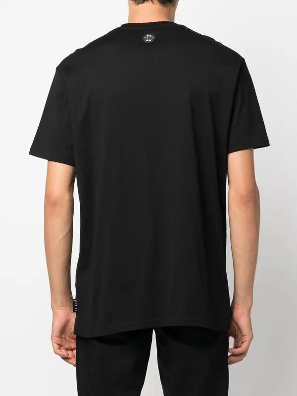 Philipp Plein Skull Print Short-sleeve T-shirt - Black