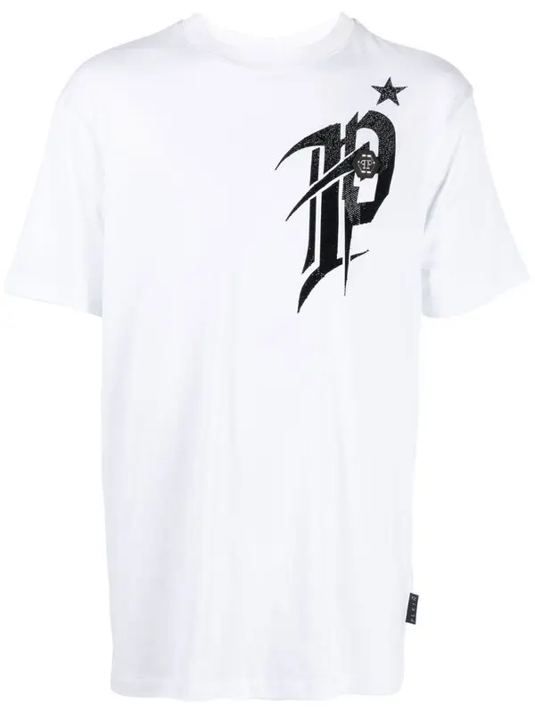 Philipp Plein Logo-print Short-sleeved T-shirt - White