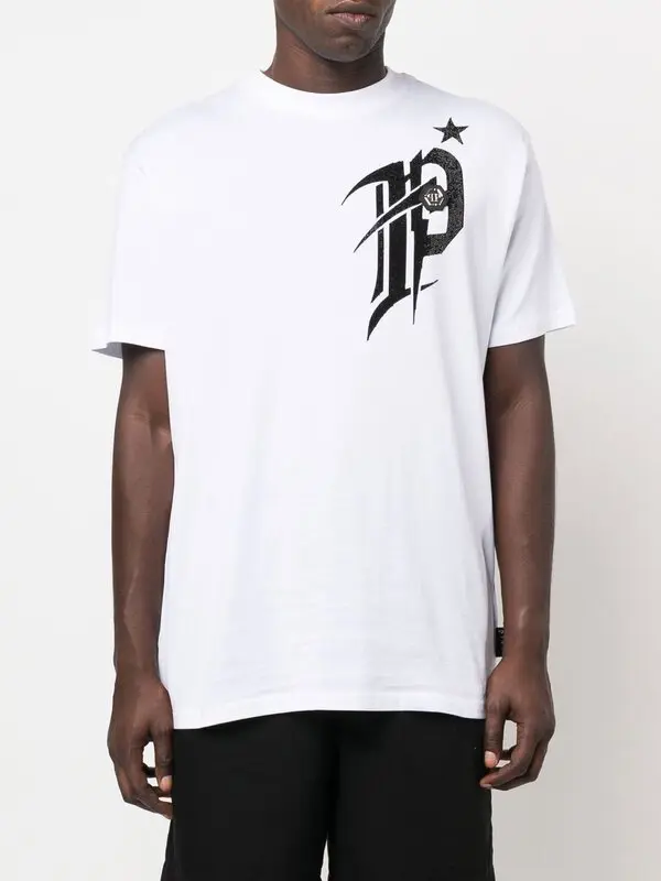 Philipp Plein Logo-print Short-sleeved T-shirt - White