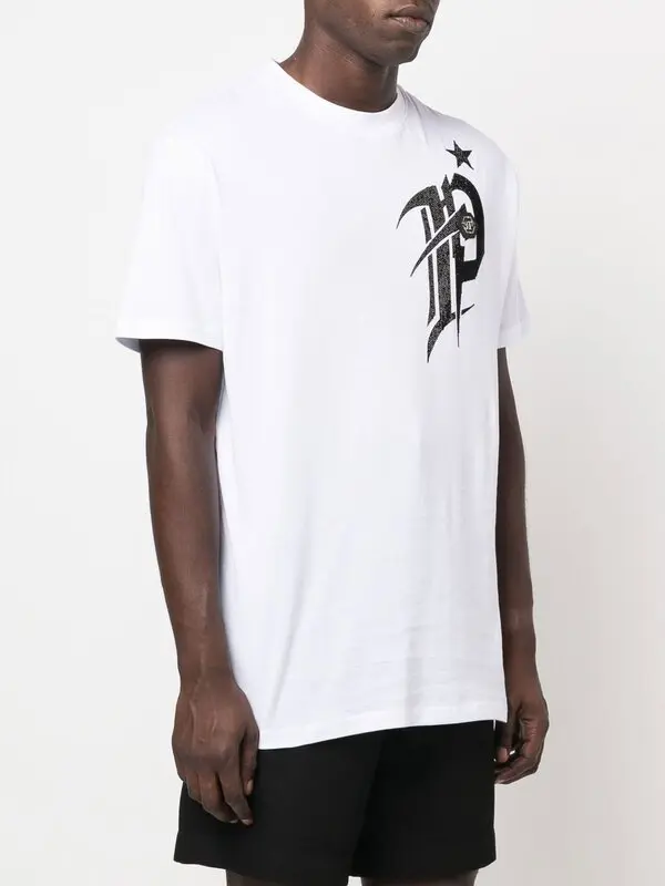Philipp Plein Logo-print Short-sleeved T-shirt - White