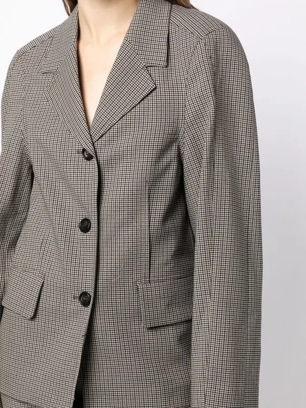 LOW CLASSIC Oversized Check Blazer
