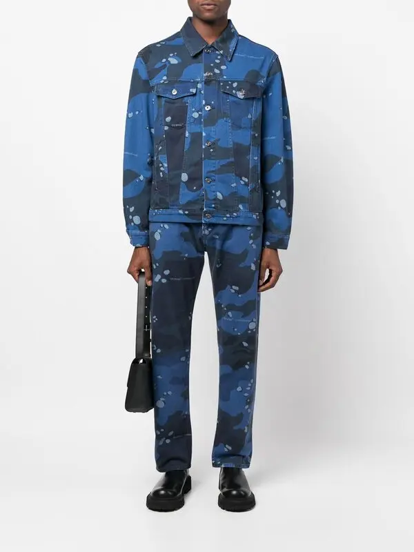 Off-White Camouflage-print Skate Jeans