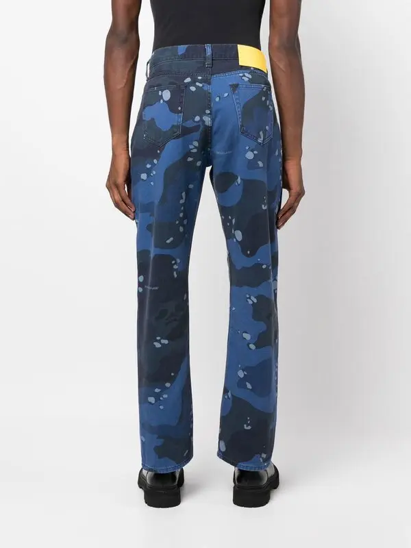 Off-White Camouflage-print Skate Jeans