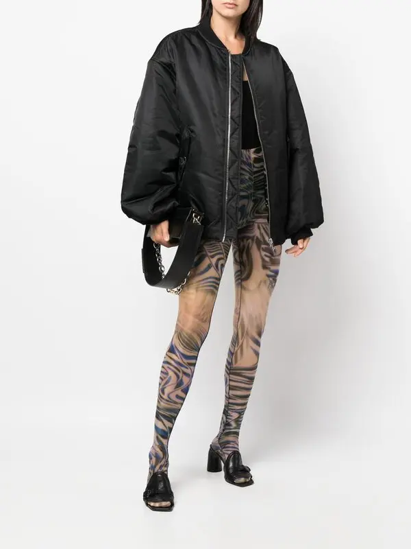 DIESEL® P-koll Abstract-print Leggings