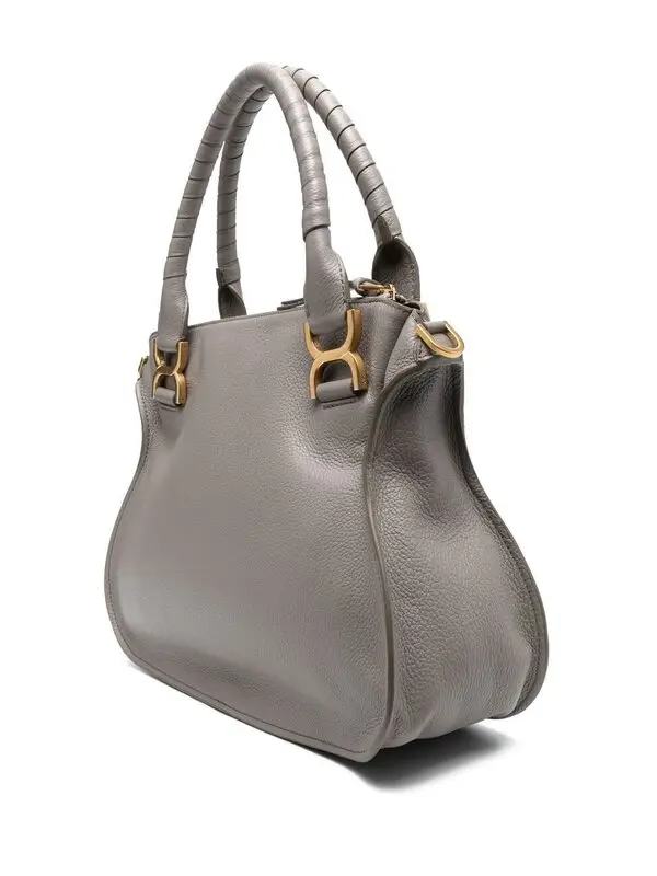 Chloé Marcie Leather Tote-bag - Grey