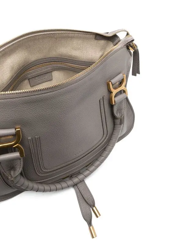 Chloé Marcie Leather Tote-bag - Grey