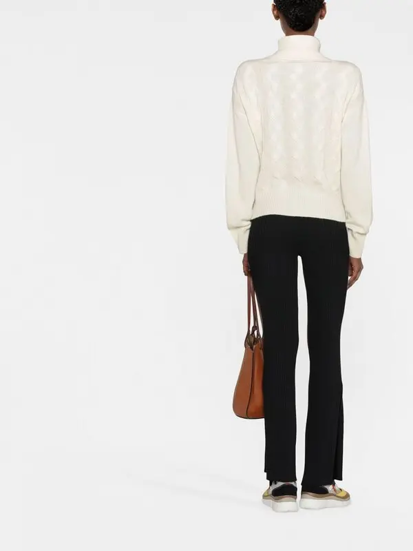 Woolrich Turtleneck Cable-knit Jumper