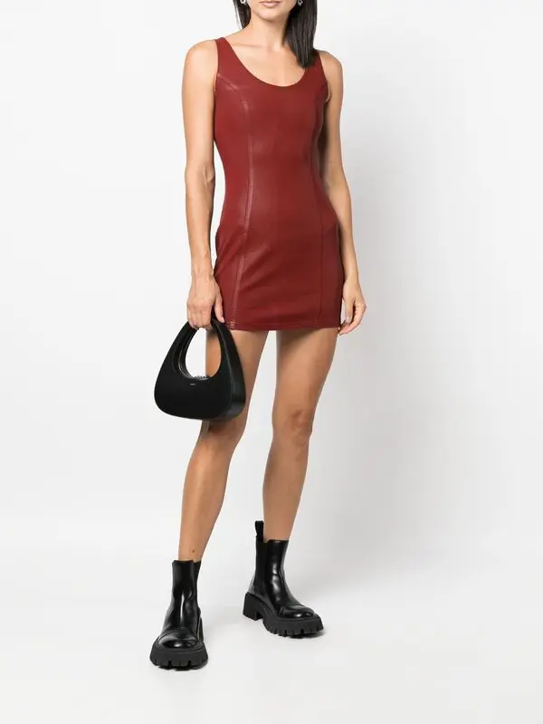 DIESEL® Scoop-neck Mini Dress