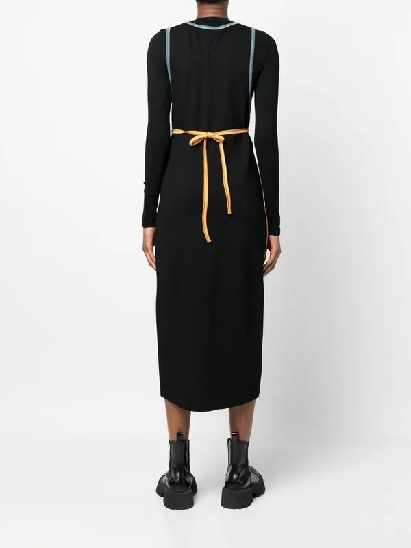 DIESEL® D-crosser Contrast-trimmed Dress