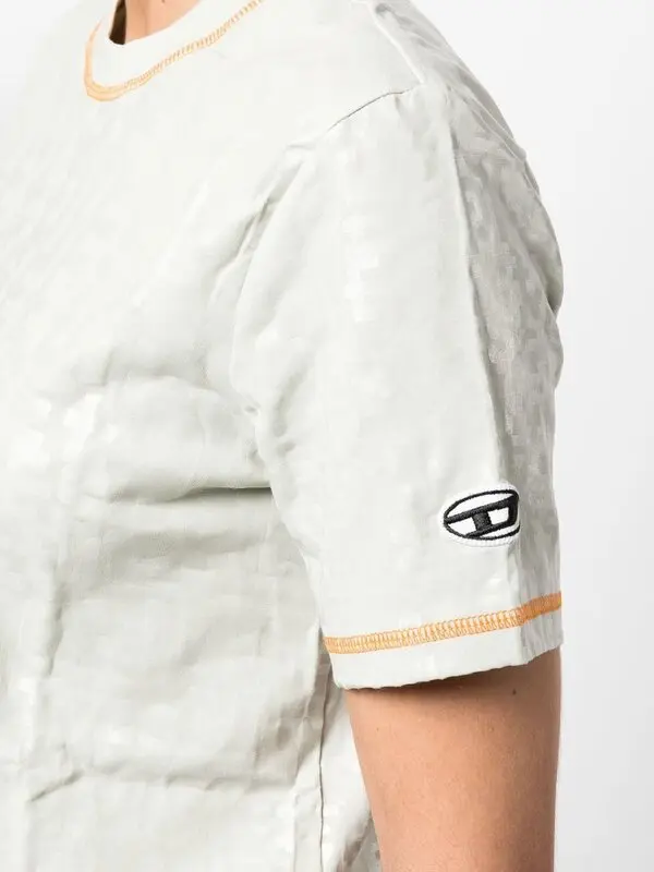 DIESEL® Contrast Trim T-shirt