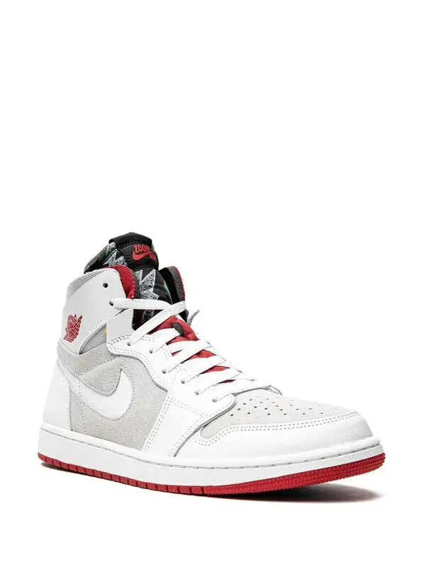 Nike Air Jordan 1 High Zoom Air Cmft Hare Sneakers - White