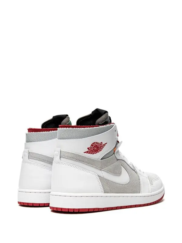 Nike Air Jordan 1 High Zoom Air Cmft Hare Sneakers - White