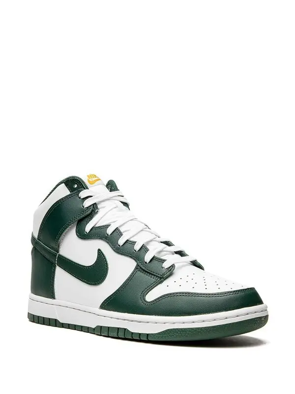 Nike Dunk High Sneakers - Green