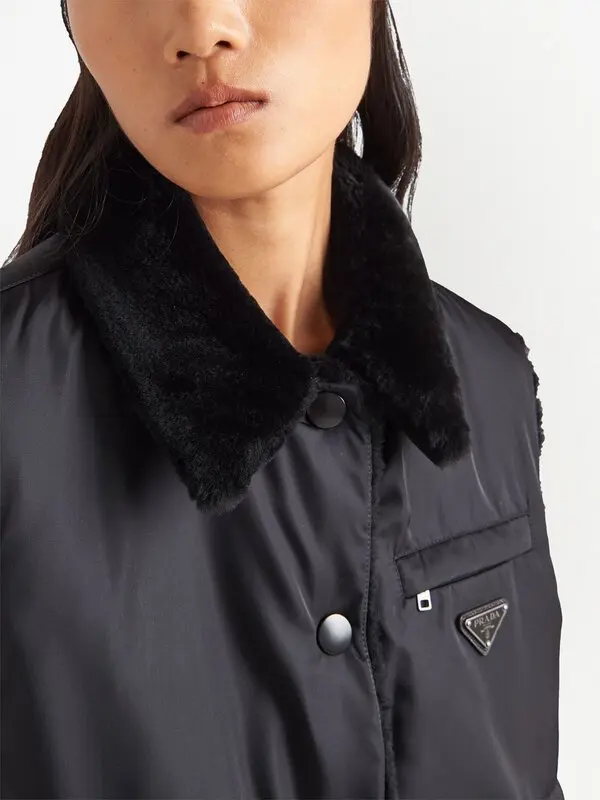 Prada Reversible Shearling Vest