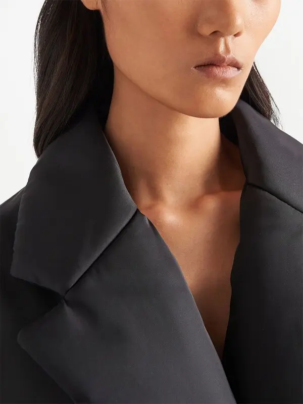 Prada Re-nylon Belted Padded Coat
