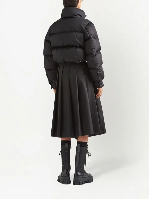 Prada Cropped Down Jacket