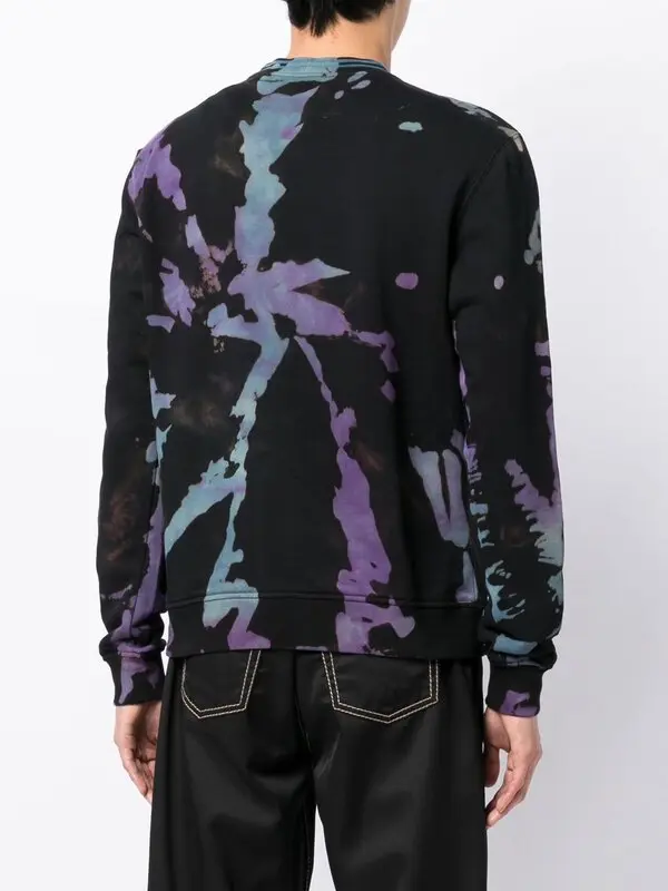 STAIN SHADE Logo Tie-dye Sweatshirt