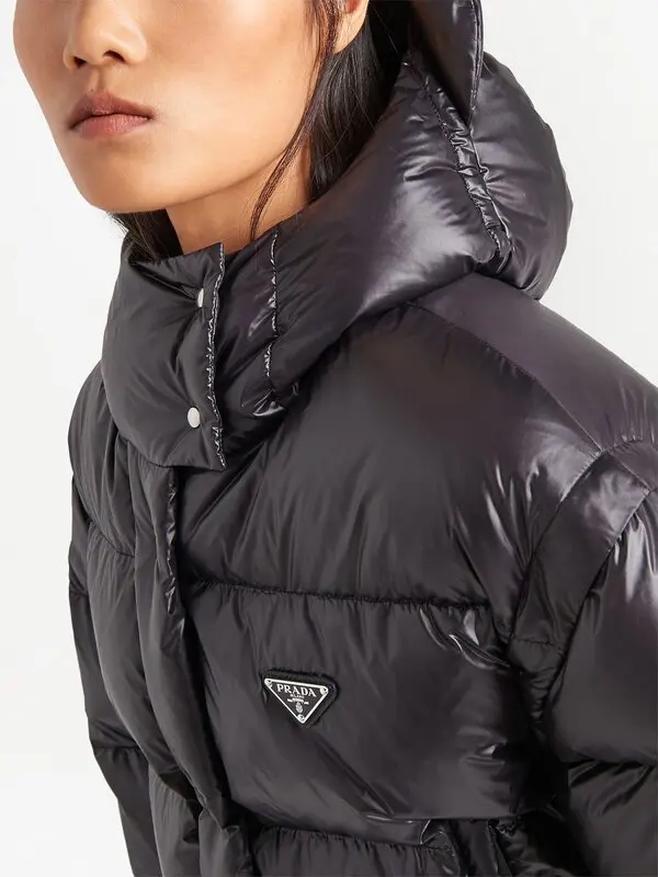 Prada Re-nylon Convertible Down Jacket