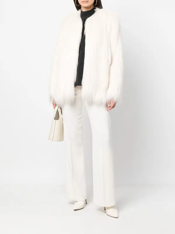 STYLAND Faux-fur Jacket - White