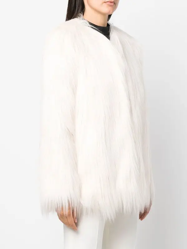 STYLAND Faux-fur Jacket - White
