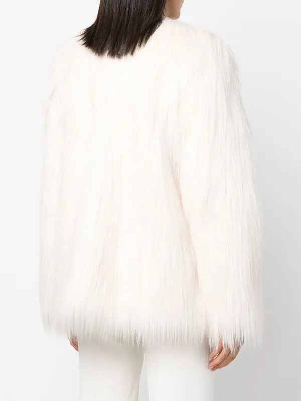 STYLAND Faux-fur Jacket - White