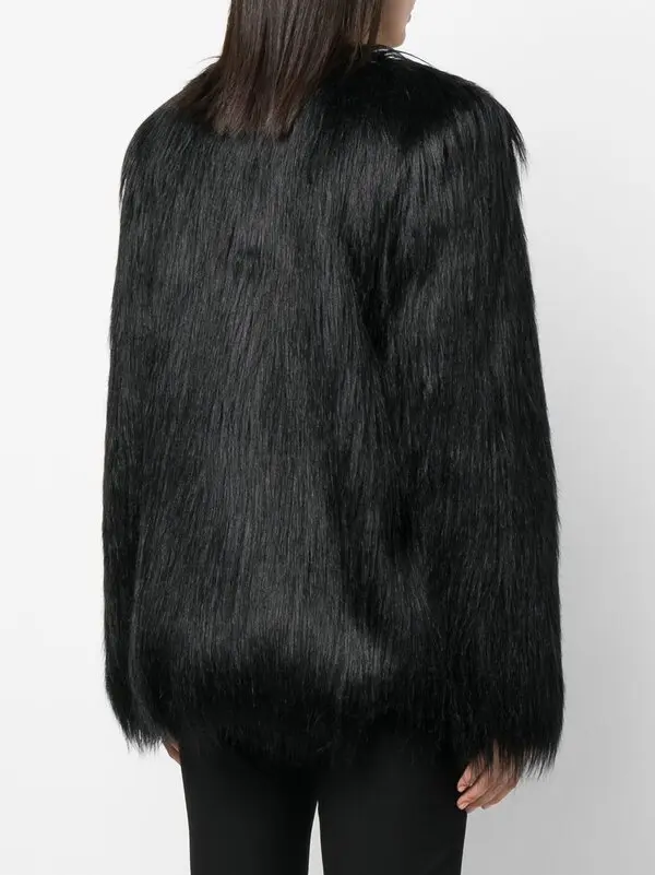 STYLAND Faux-fur Jacket - Black