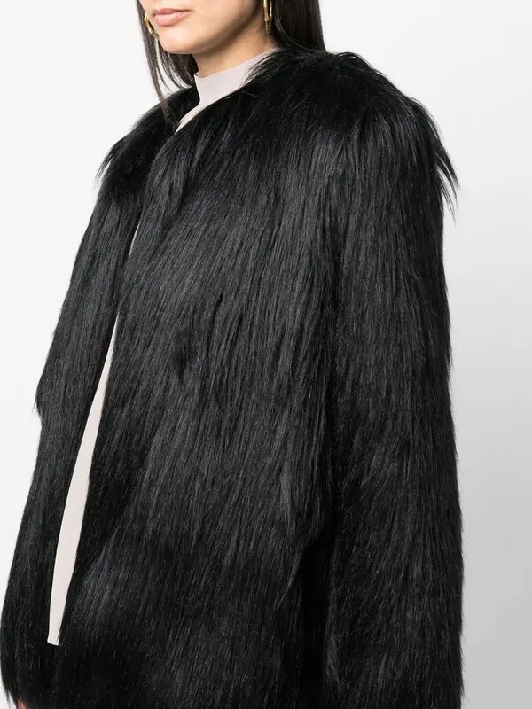 STYLAND Faux-fur Jacket - Black