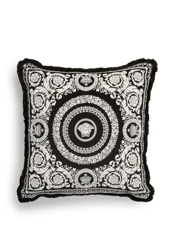 Versace Barocco Foulard Large Velvet Cushion
