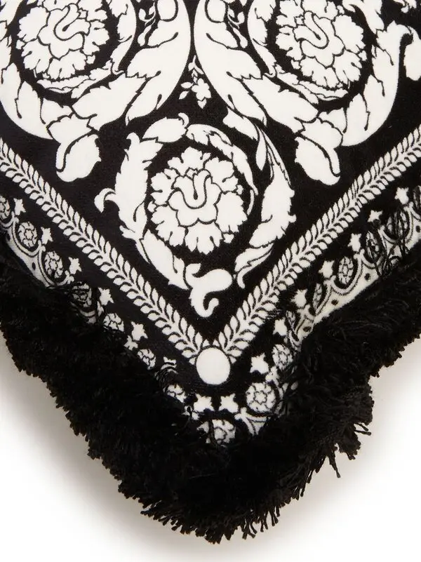 Versace Barocco Foulard Large Velvet Cushion