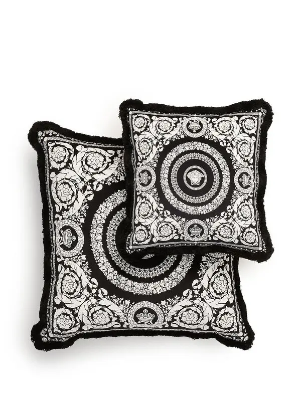Versace Barocco Foulard Large Velvet Cushion