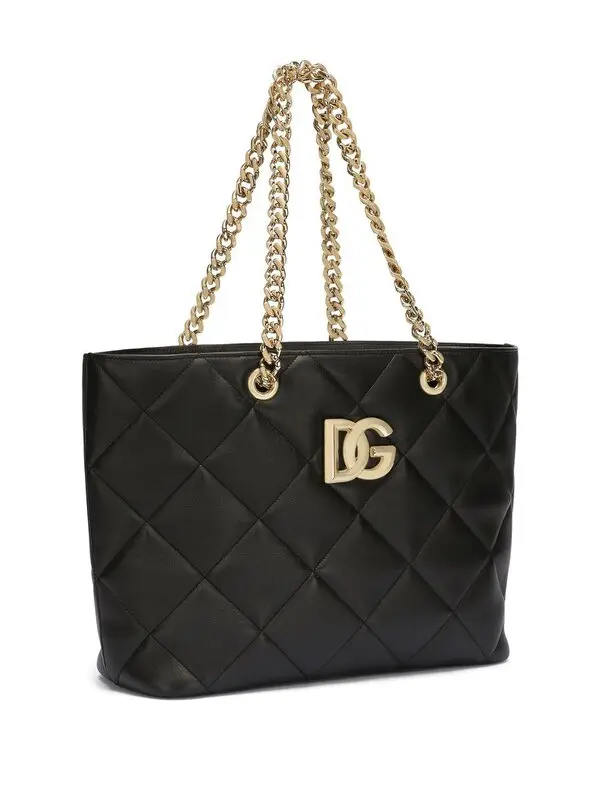 Dolce & Gabbana 3.5 Quilted Shopper Bag