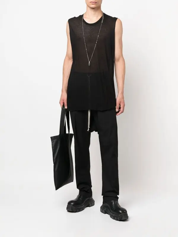 Rick Owens Drop-crotch Trousers