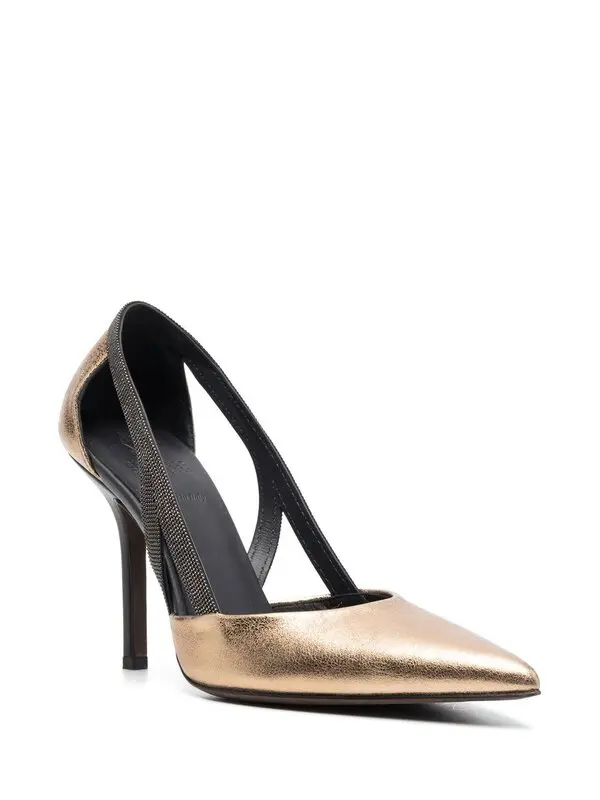Brunello Cucinelli 110mm Pointed-toe Pumps