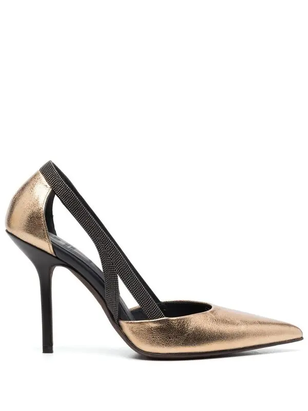 Brunello Cucinelli 110mm Pointed-toe Pumps