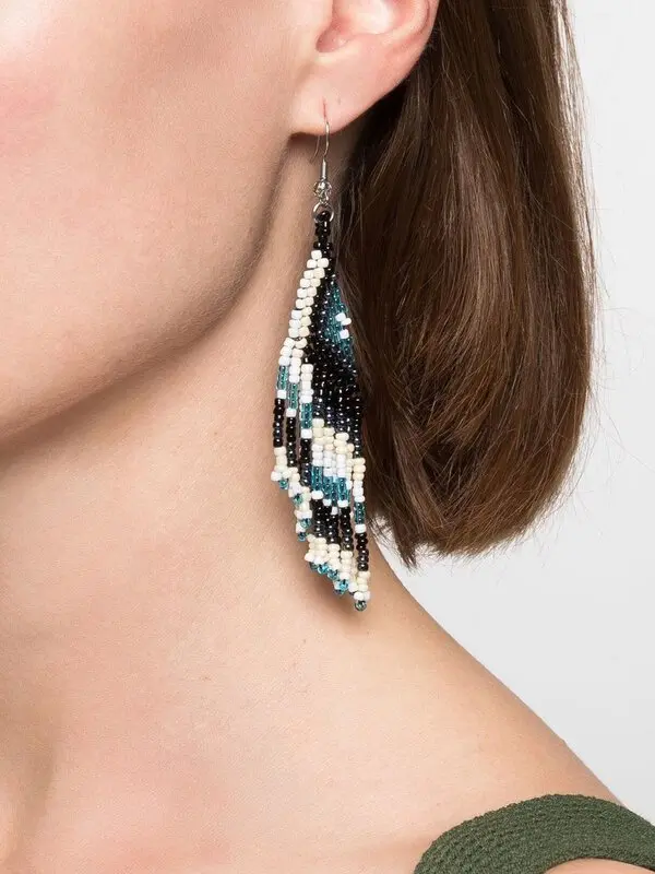Dsquared2 Beaded Drop Earrings