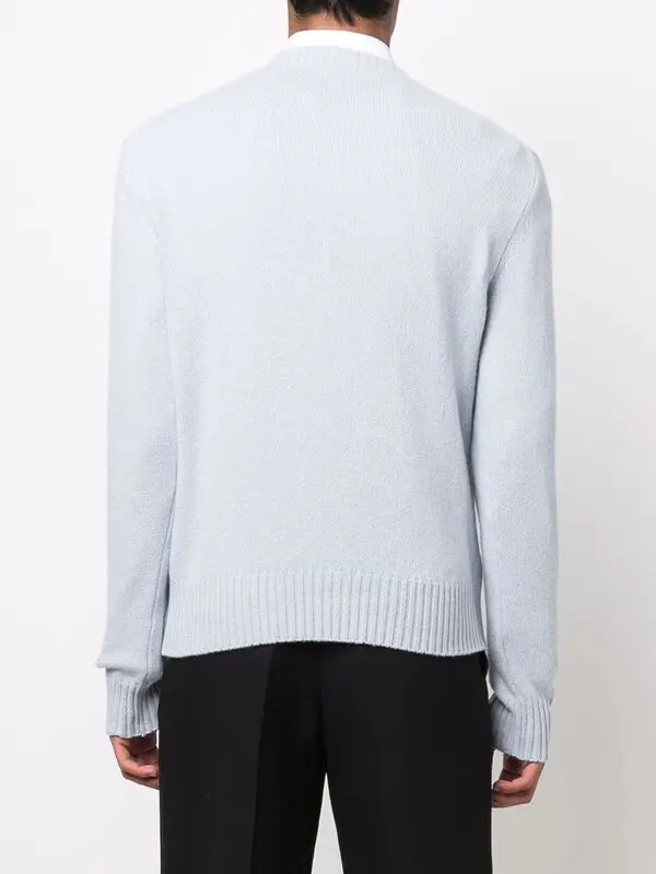 AMI Paris De Coeur Cashmere Jumper - Blue