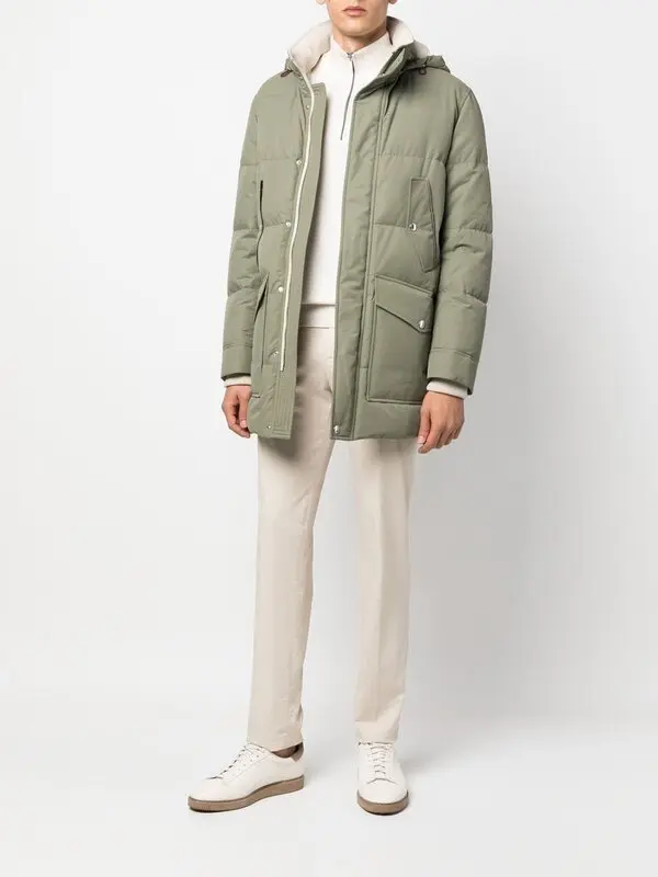 Brunello Cucinelli Hooded Padded Coat