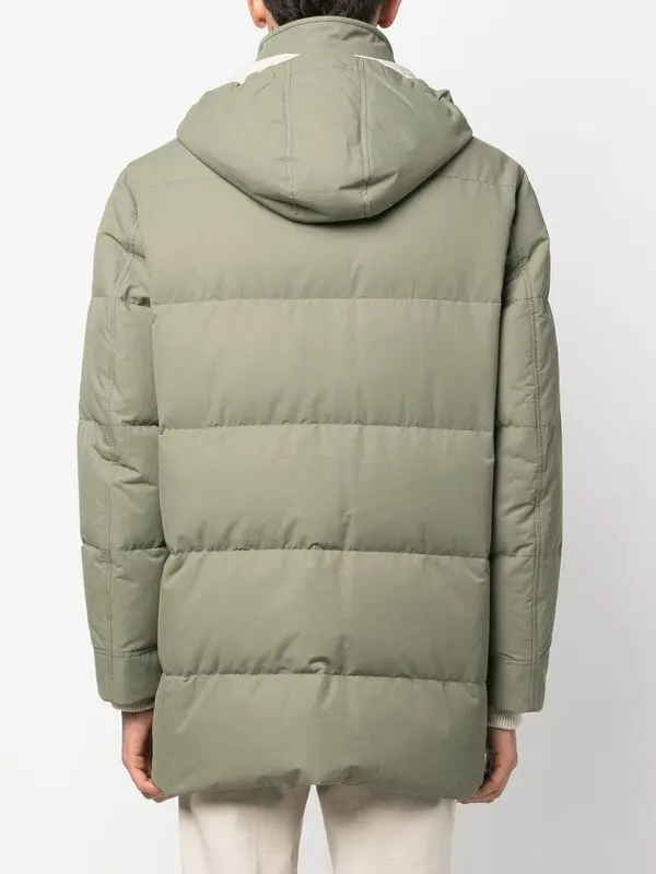 Brunello Cucinelli Hooded Padded Coat