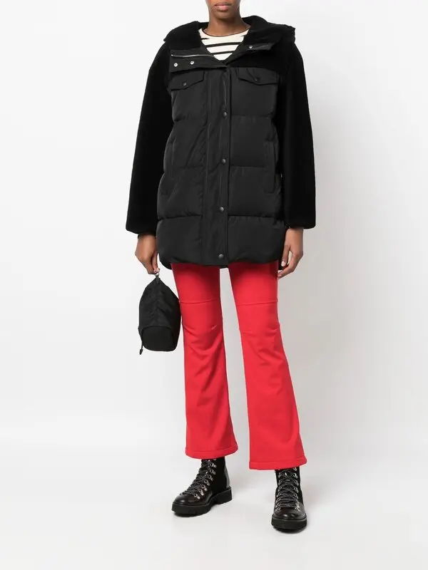 YVES SALOMON High-rise Trousers - Red