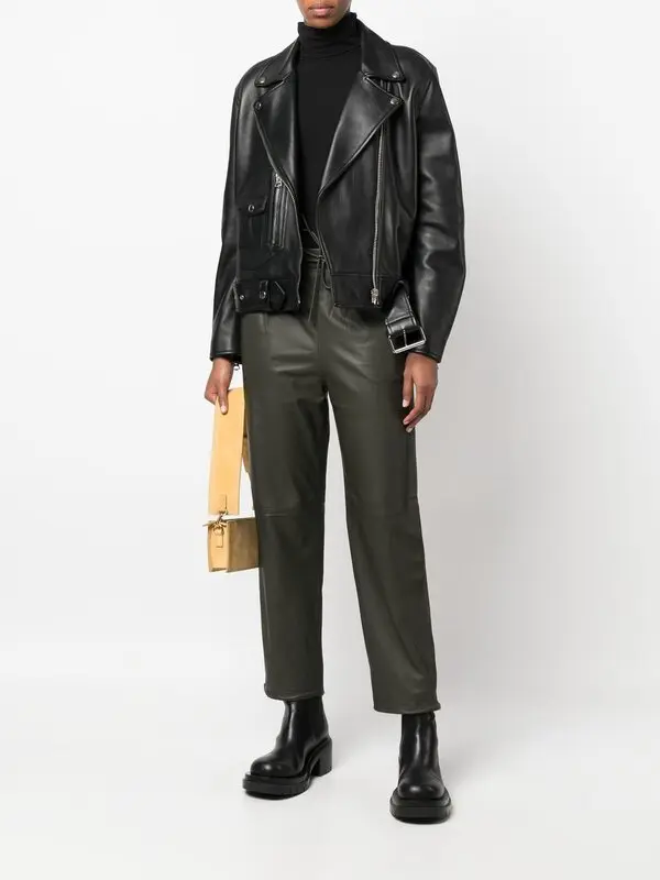 YVES SALOMON Lambskin Trousers