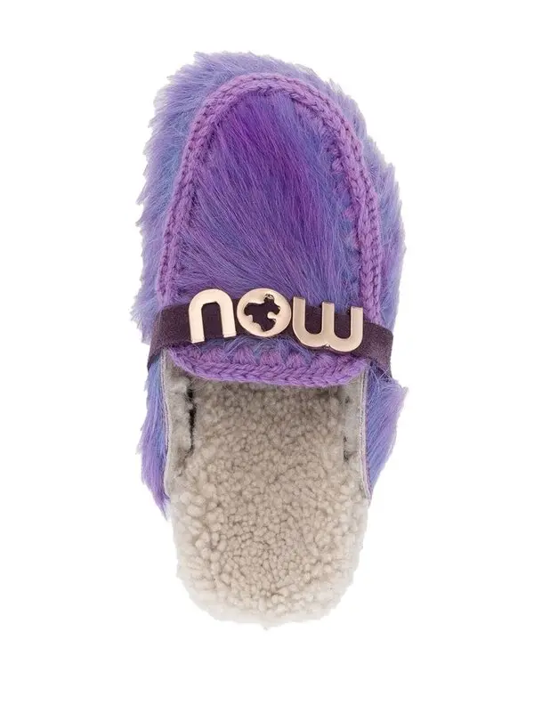Mou Pony-hair Shearling-lined Slippers