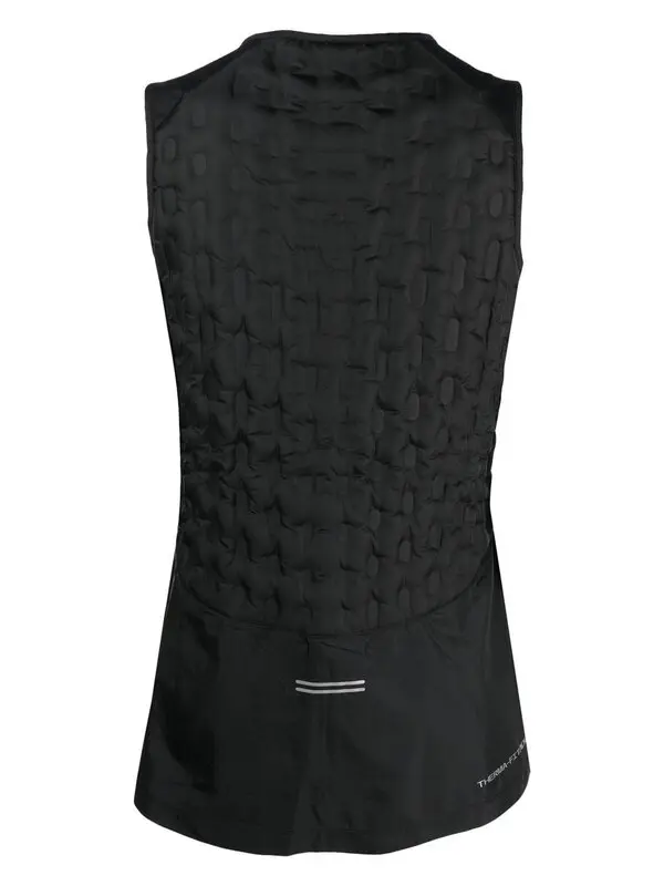 Nike Sleeveless Logo-print Padded Jacket