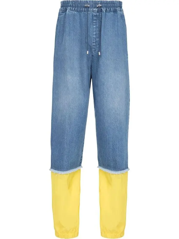 Balmain X Pokémon Colour-block Drawstring Trousers