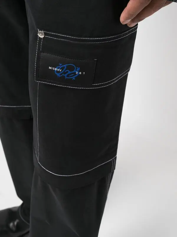 MISBHV X Ufo361 Straight-leg Cargo Trousers
