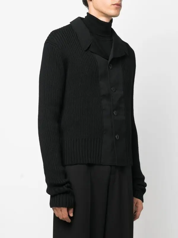 Yohji Yamamoto Blazer-style Wool Cardigan