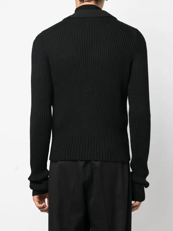 Yohji Yamamoto Blazer-style Wool Cardigan