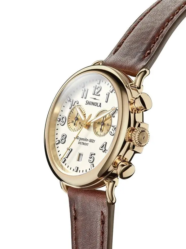 Shinola Runwell 2 Eye Chrono 41mm - White